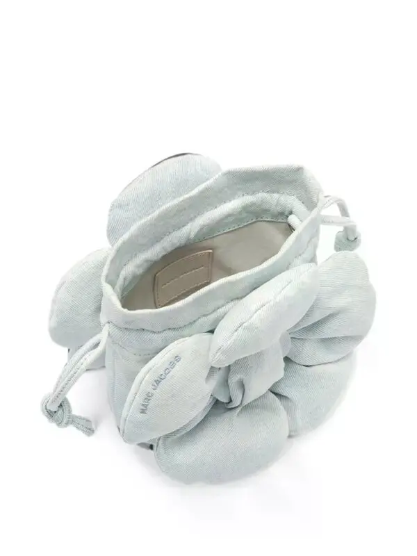 Marc Jacobs Mini Floral-appliqué Drawstring Bucket Bag