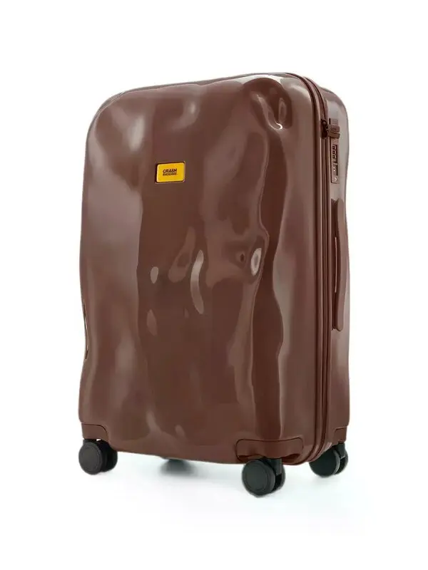 CRASH BAGGAGE Medium Icon Dented-effect Suitcase