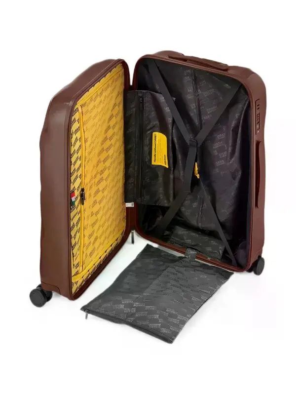 CRASH BAGGAGE Medium Icon Dented-effect Suitcase