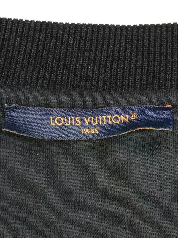 LOUIS VUITTON 2010s Monogram Gradation Cotton Sweater