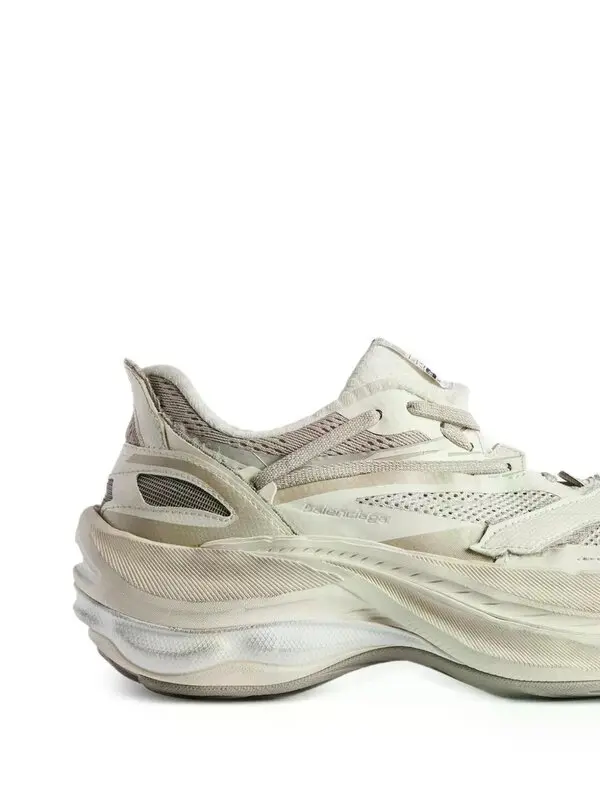 Balenciaga Jet Sneakers In Eggshell - Neutrals