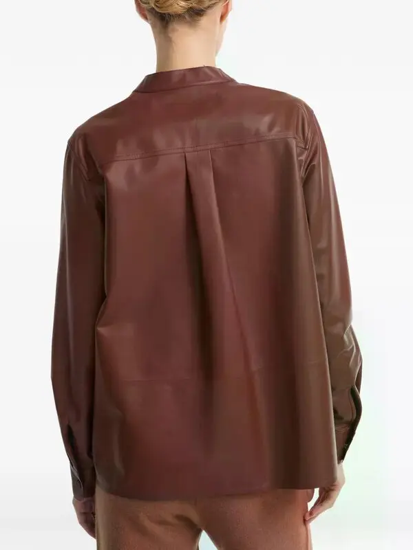 YVES SALOMON Supple Lambskin Shirt