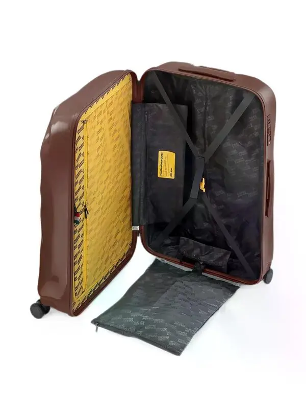 CRASH BAGGAGE Large Icon Dented-effect Suitcase