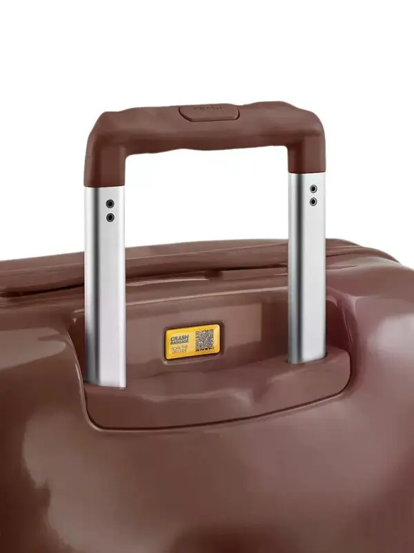 CRASH BAGGAGE Large Icon Dented-effect Suitcase