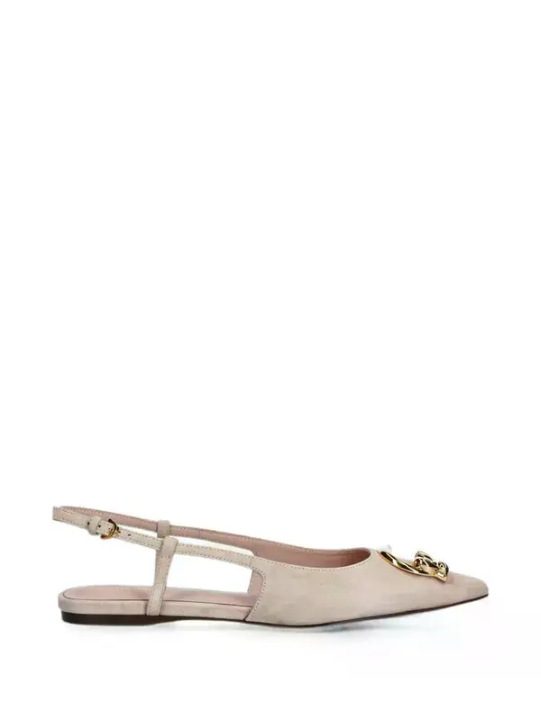 COCCINELLE C-me Slingback Ballet Flats - Neutrals