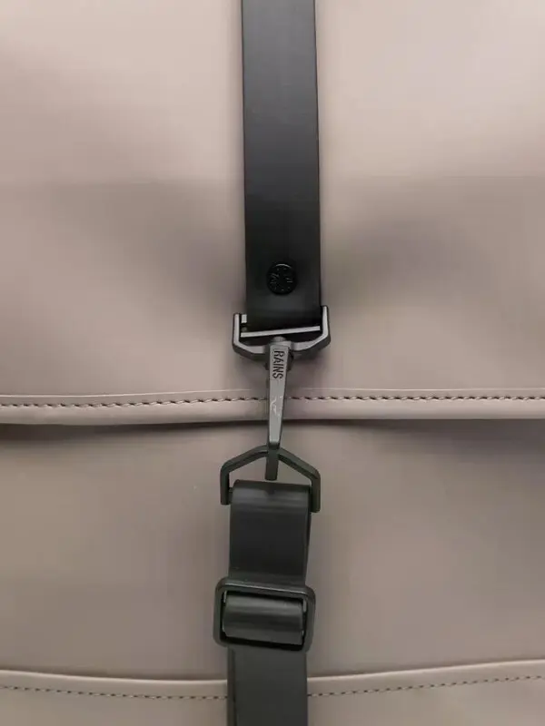 Rains Carabiner-fastening Foldover-top Backpack