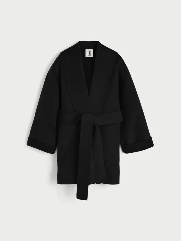 BY MALENE BIRGER Trinelle Wool Coat - Black