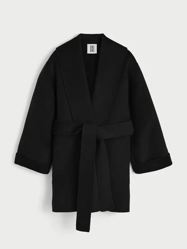 BY MALENE BIRGER Trinelle Wool Coat - Black