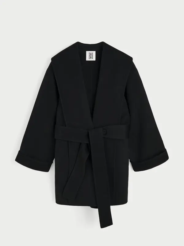 BY MALENE BIRGER Trinelle Wool Coat - Black