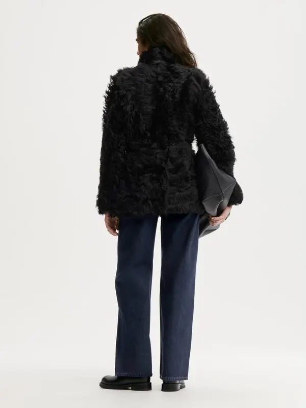 BY MALENE BIRGER Adeline Shearling Jacket