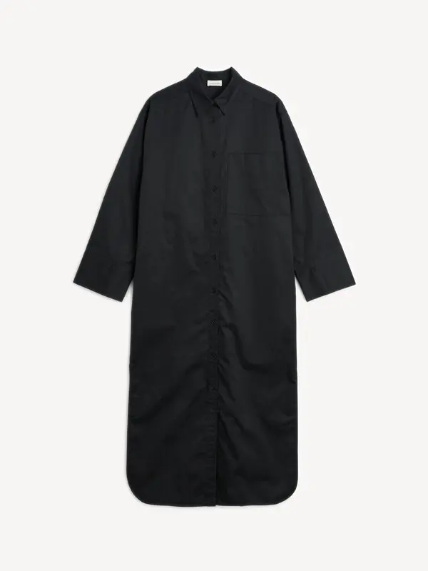 BY MALENE BIRGER Perros Organic Cotton Dress - Black