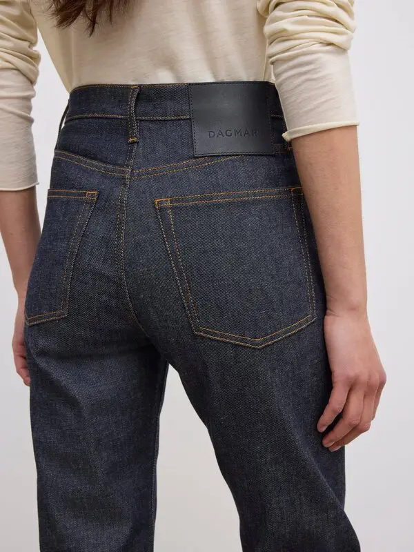 HOUSE OF DAGMAR Straight Leg Denim Jeans