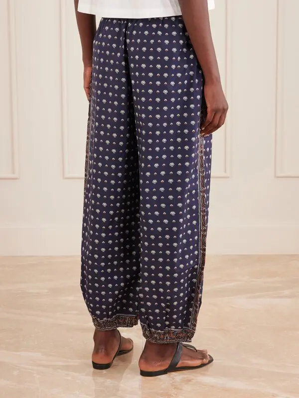 DÔEN Yarrow Printed Cotton Pants