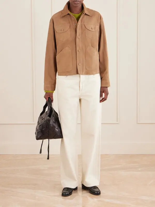 FRAME Utility Suede Jacket