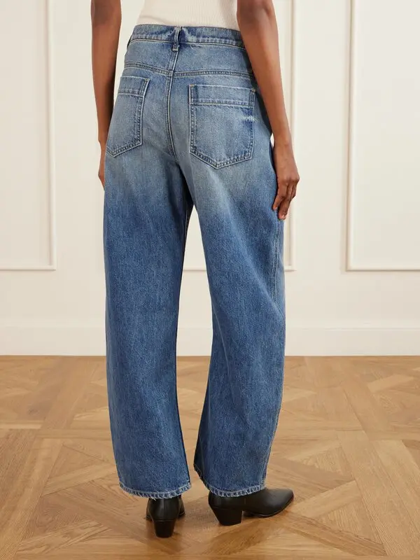 NILI LOTAN Tribeca Wide-leg Jeans