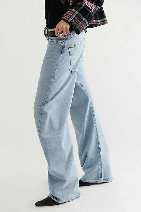 AGOLDE Spiral Twisted Seam Jeans - Addition