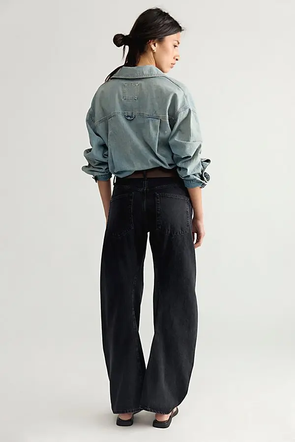 AGOLDE Spiral Twisted Seam Jeans At - Vanta