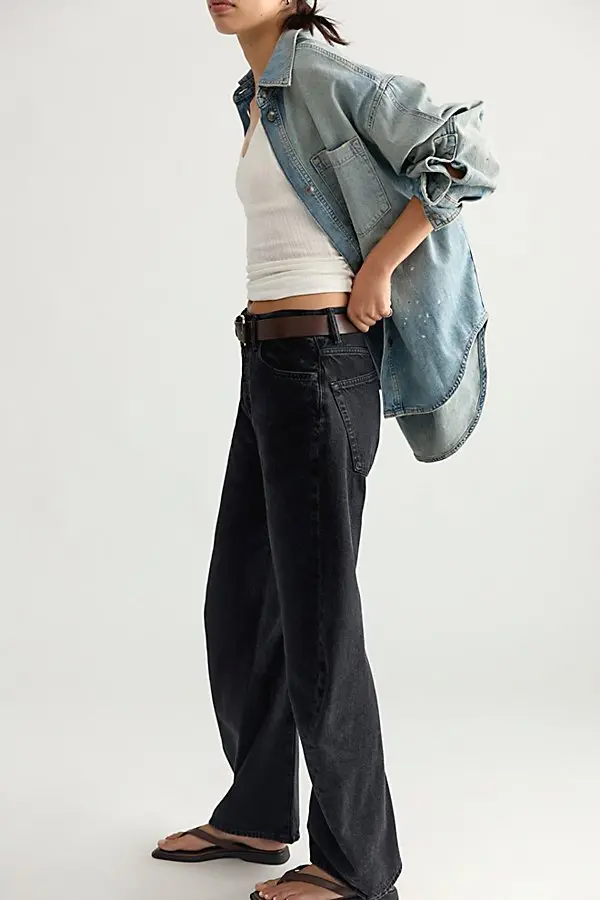 AGOLDE Spiral Twisted Seam Jeans At - Vanta
