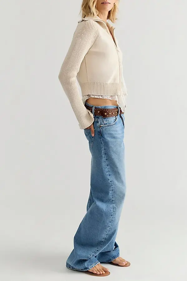 AGOLDE Spiral Twisted Seam Jeans - Venture
