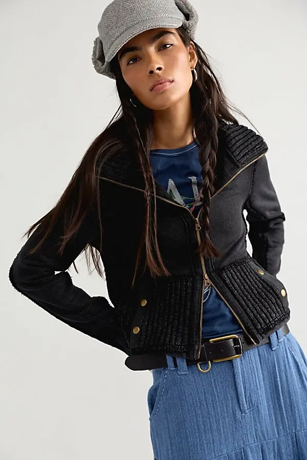 We The Free My Inn Zip-up - Black