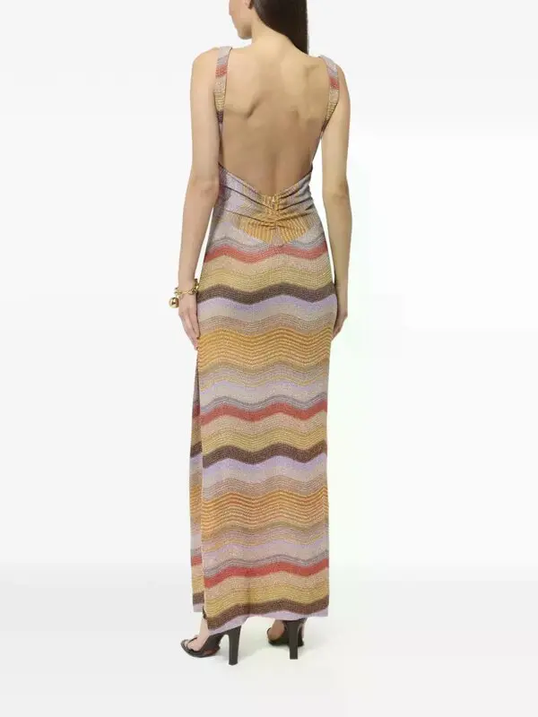 Missoni Zigzag-knit Cut-out Dress