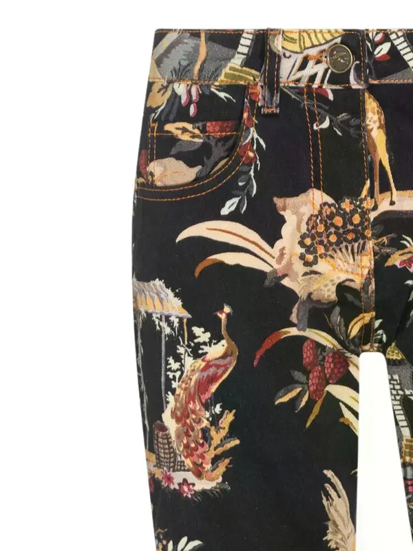 Etro Graphic-print Jeans