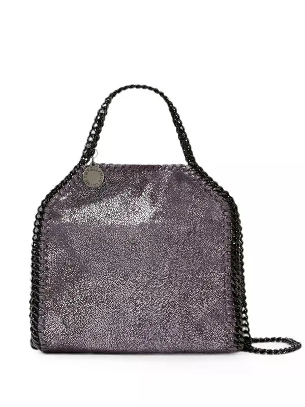 Stella McCartney Falabella Metallic-effect Tote Bag