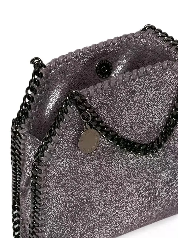Stella McCartney Falabella Metallic-effect Tote Bag