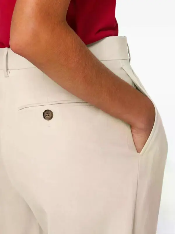 Paul Smith Pleated Pressed-crease Trousers