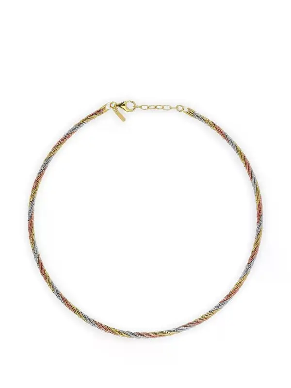 DESMOS Spring Twist Necklace - Silver