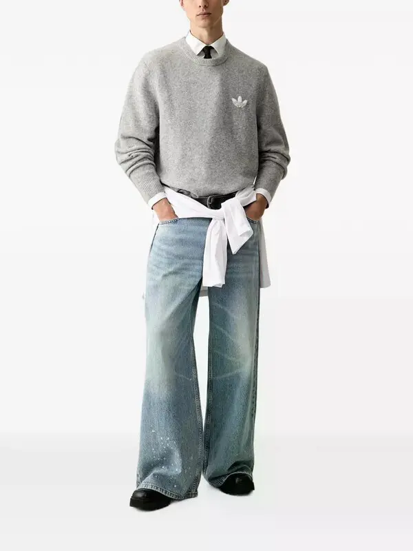 Adidas Trefoil Essentials Fully Knit Sweater