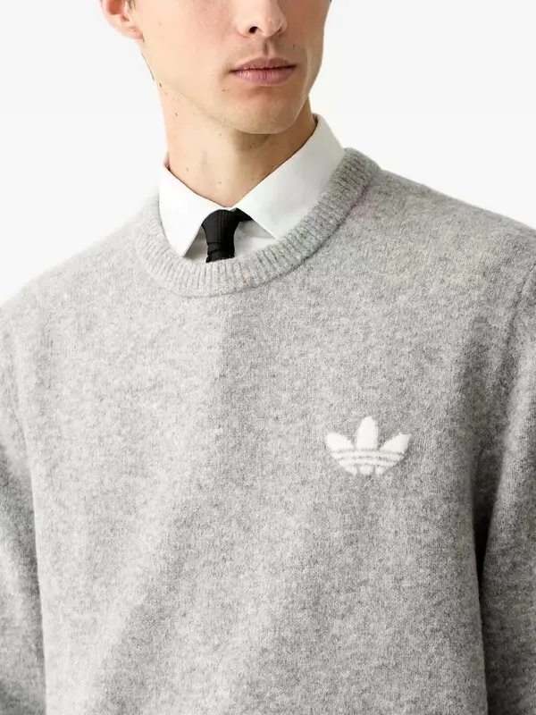Adidas Trefoil Essentials Fully Knit Sweater
