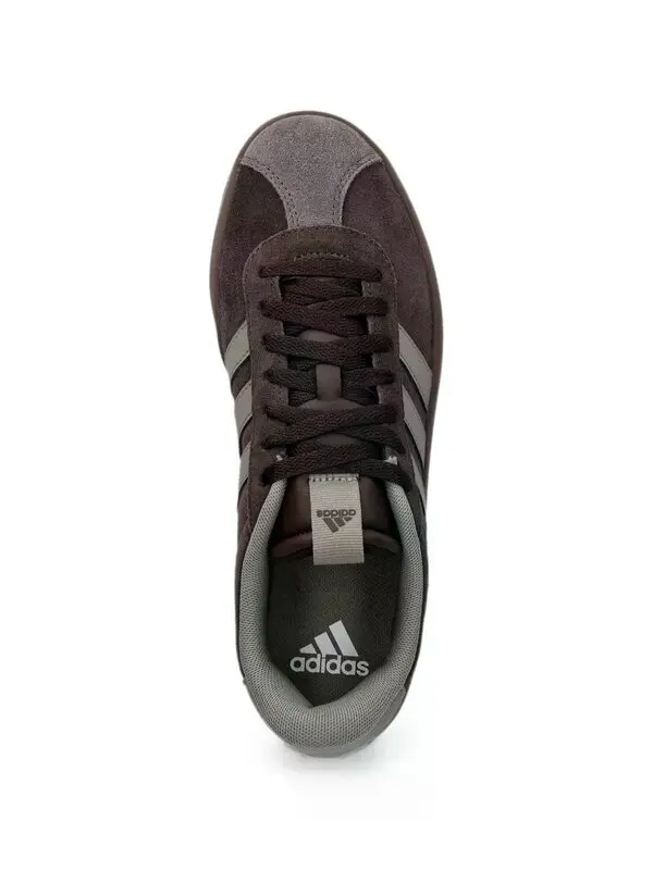Adidas Vl Court 3.0 Suede-panelled Sneakers