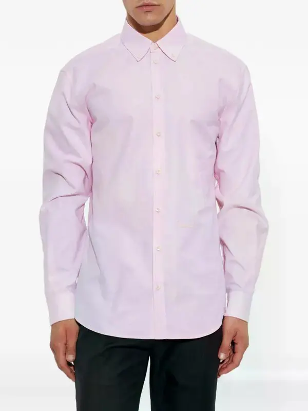 Dsquared2 Dan Embroidered-logo Button-down Shirt