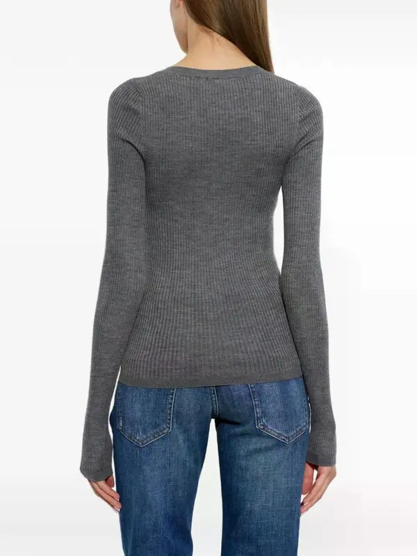 Dsquared2 Ribbed-knit Wool Sweater