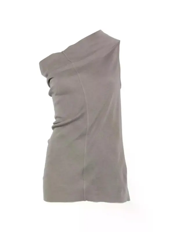 Rick Owens One-shoulder Top - Grey