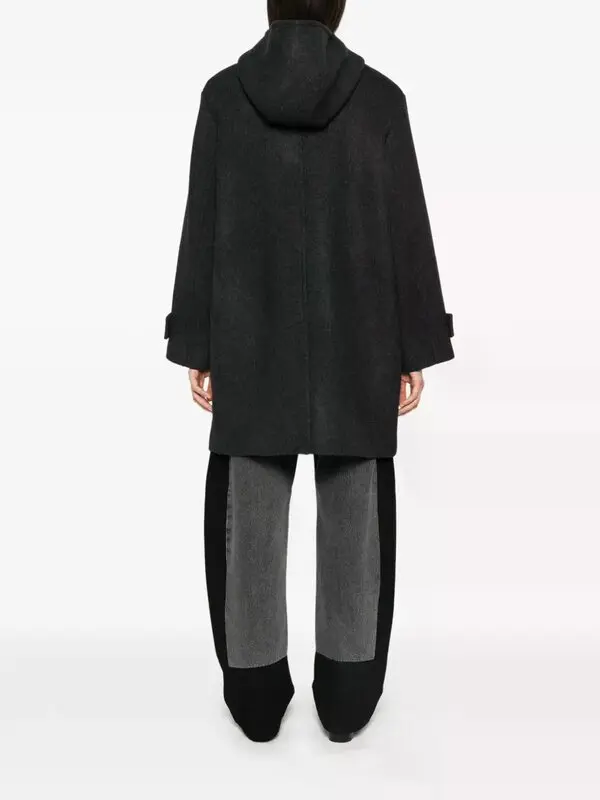 SEMICOUTURE Hooded Toggle Coat