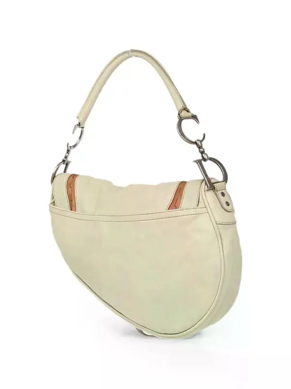 Dior 2006 Saddle Shoulder Bag - Neutrals