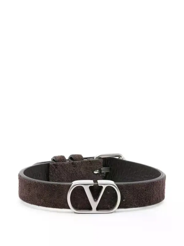 Valentino Garavani Vlogo-plaque Bracelet - Silver