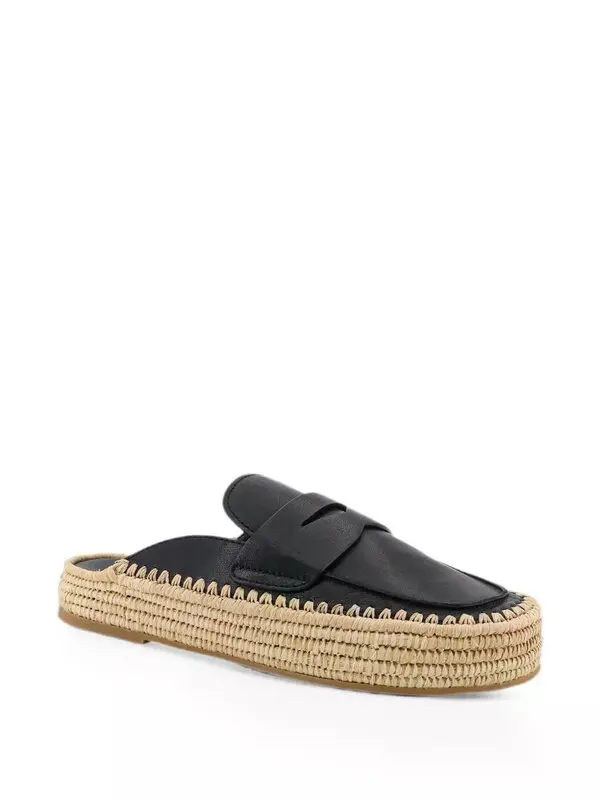 PALOMA BARCELO Belinda Raffia-sole Sandals