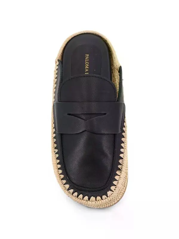 PALOMA BARCELO Belinda Raffia-sole Sandals