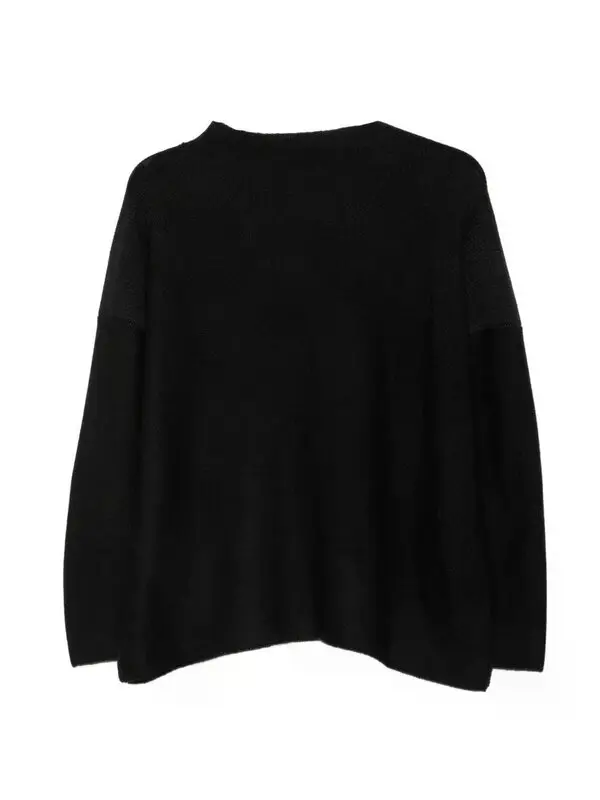 DANIELA GREGIS Fine-knit Drop-shoulder Knit