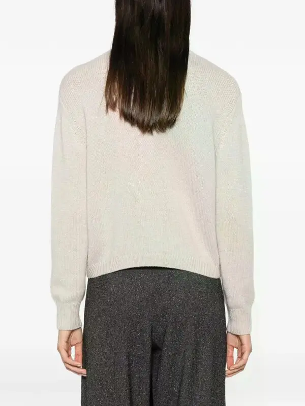 LISA YANG Crew-neck Cardigan
