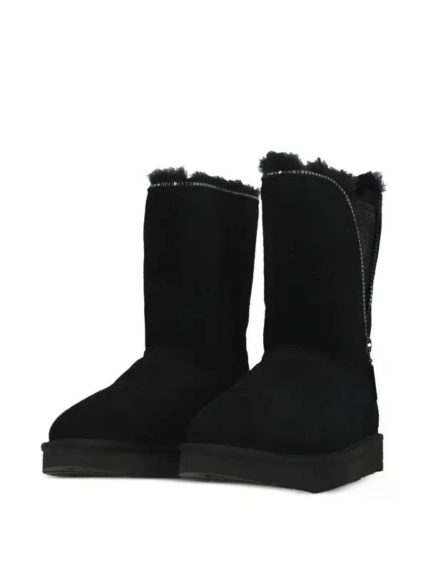 UGG Sequin-embellished Zip Boots