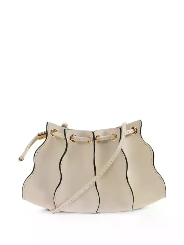 Ulla Johnson Small Adria Leather Crossbody Bag - Neutrals