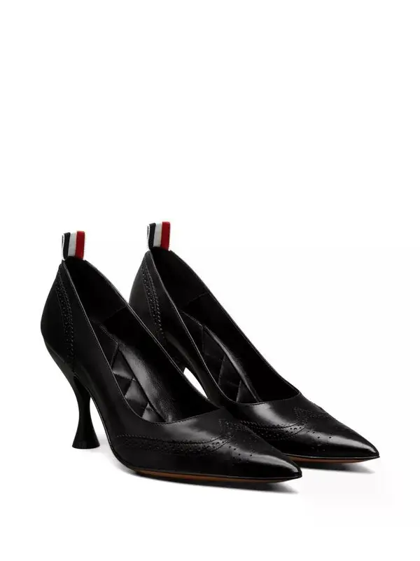 Thom Browne Wingtip Leather Pumps