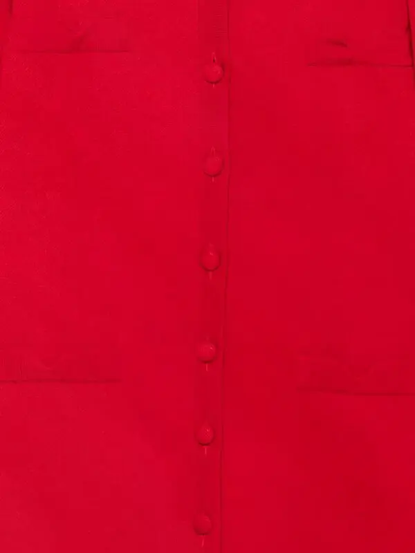 Valentino Garavani 1990s Button-up Skirt And Coat Set