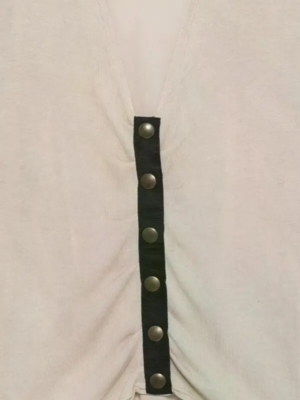 LANVIN 2000s V-neck Top