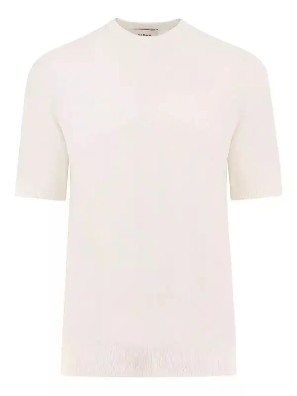 Alpha Studio Crew-neck Cotton T-shirt