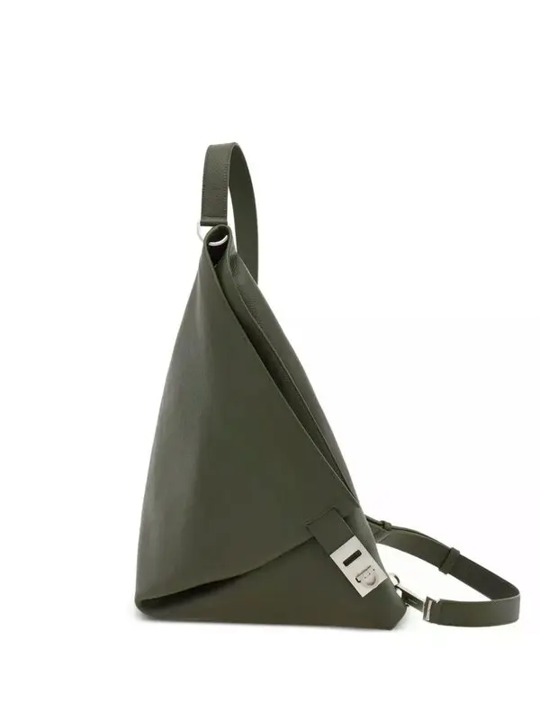 FERRAGAMO Hug Buckle Sling Bag - Green